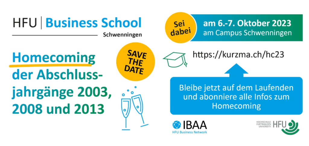 Homecoming an der HFU Business School: Jubilare kehren an Campus zurück ...
